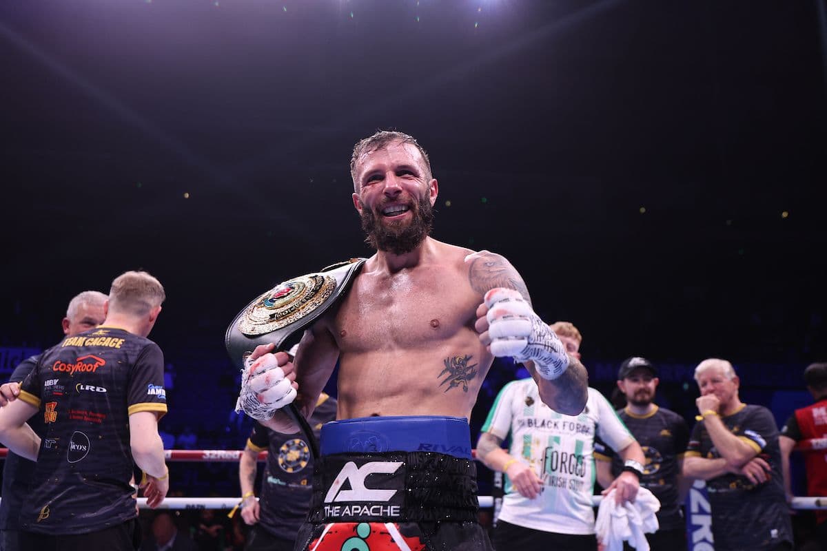 Photos: Anthony Cacace Batters, Stops Leigh Wood in Nine