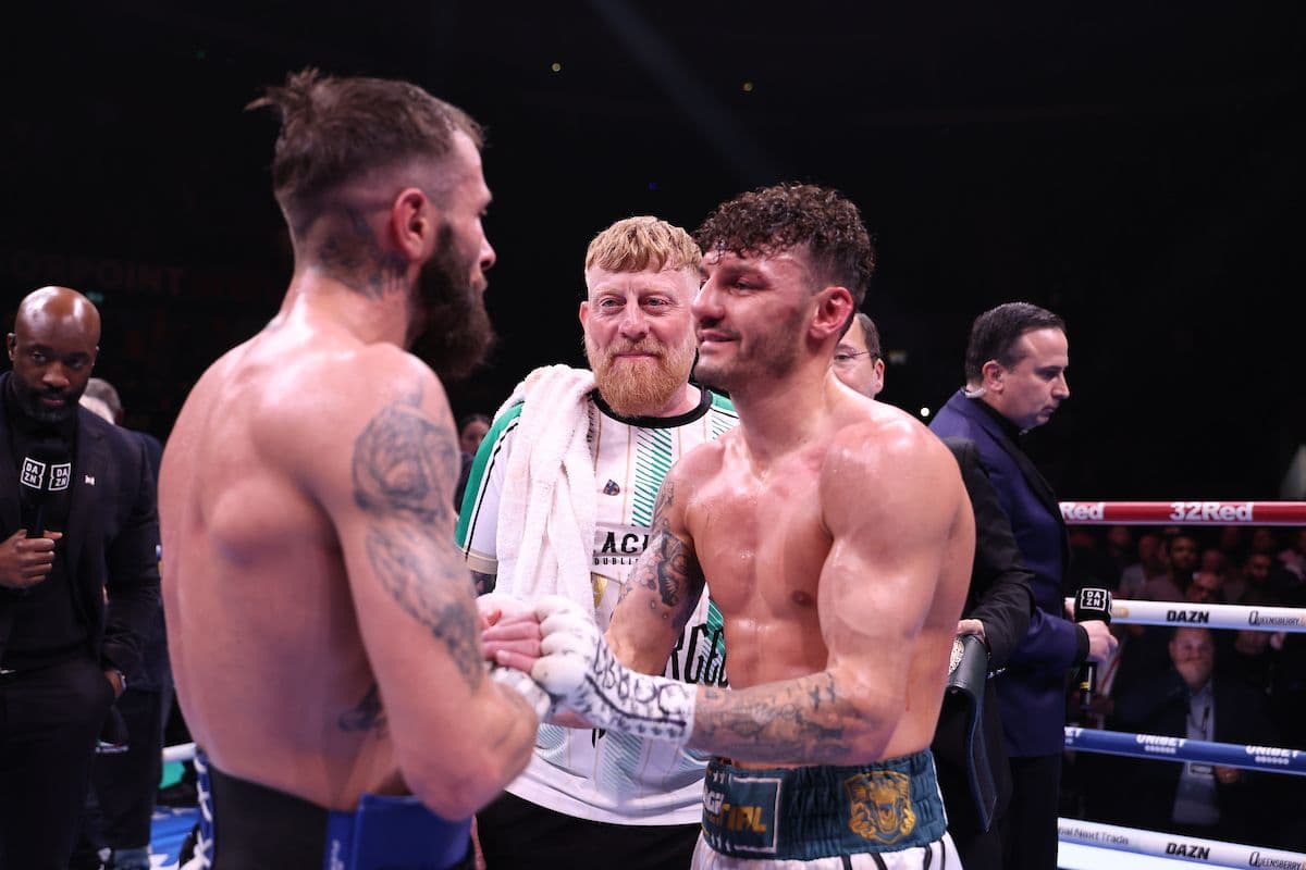 Photos: Anthony Cacace Batters, Stops Leigh Wood in Nine