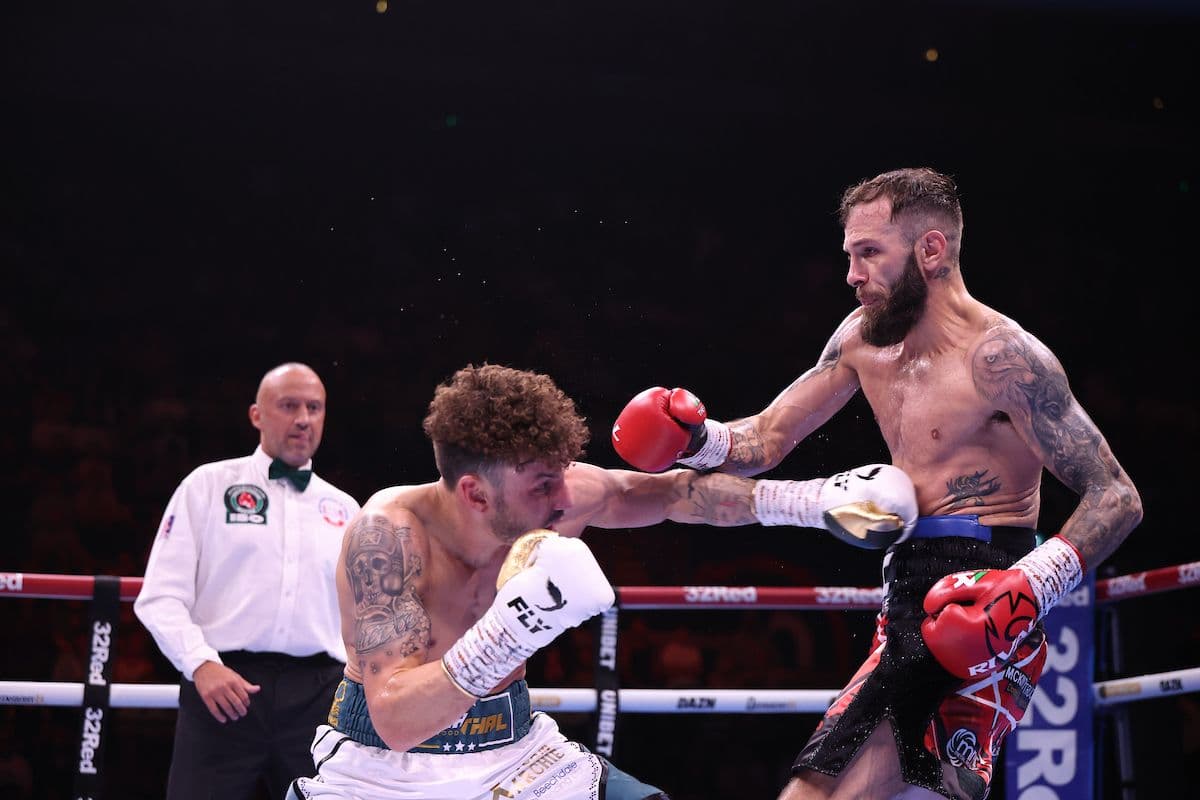 Photos: Anthony Cacace Batters, Stops Leigh Wood in Nine
