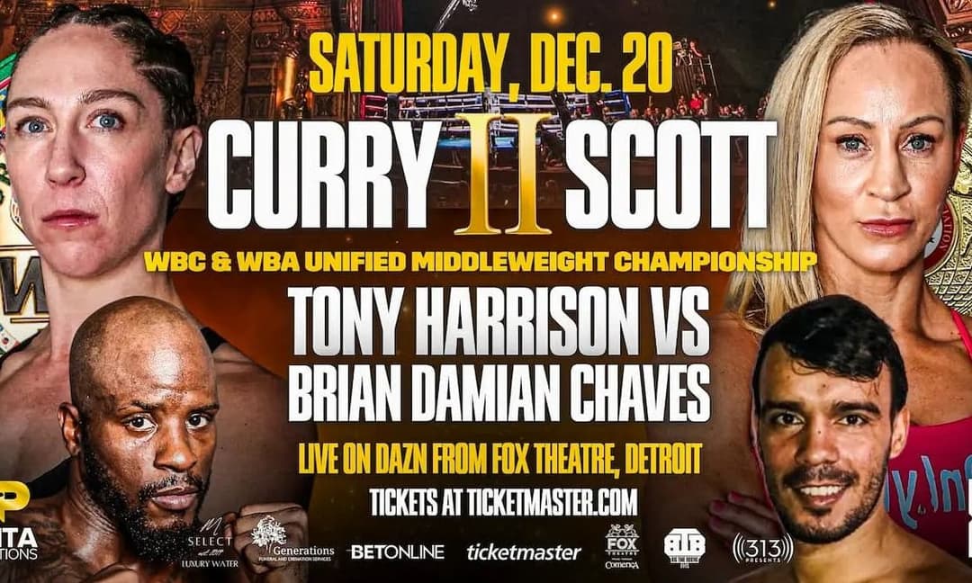 Olivia Curry VS Kaye Scott | FOX Theatre, Detroit, US | RingMagazine.com
