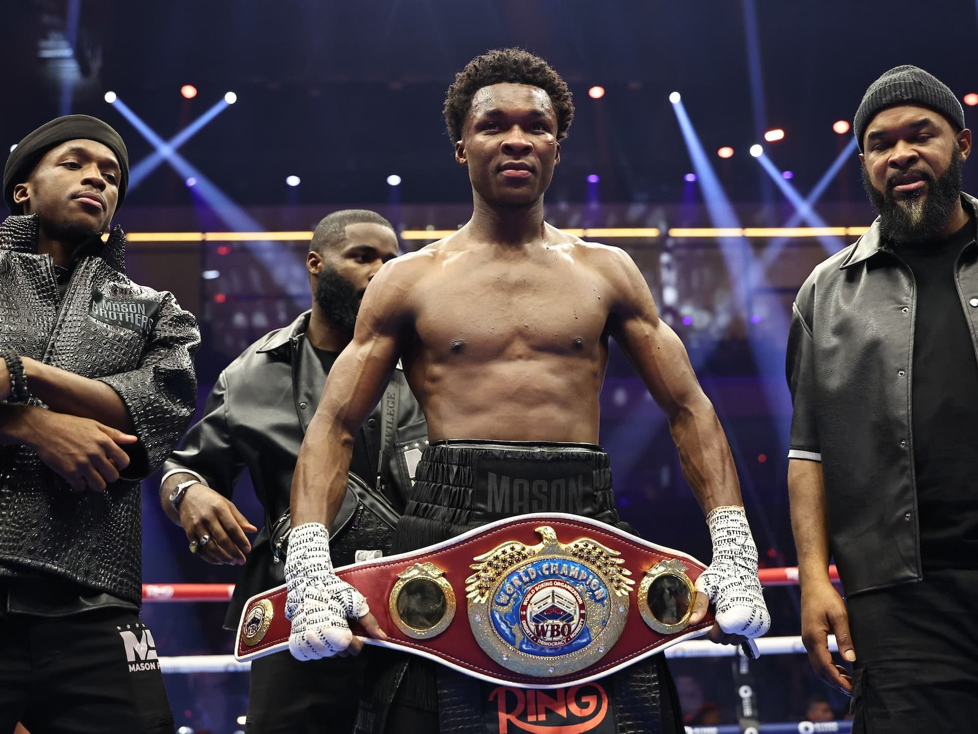 Abdullah Mason embraces new role as boxing’s youngest male champion